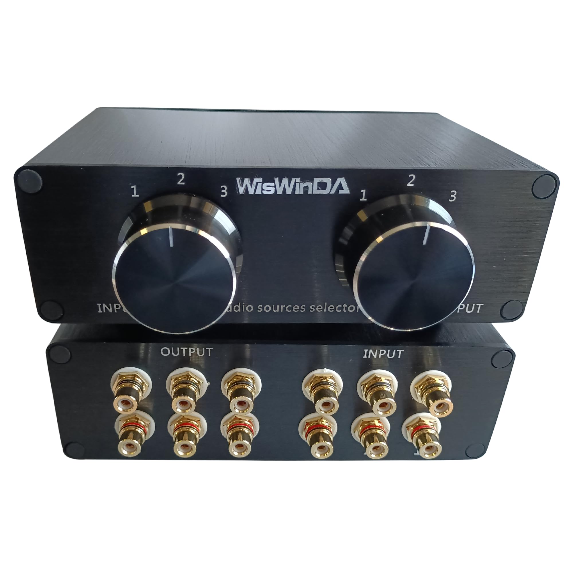 Amazon.com: 4-in 1-Out Pro RCA Audio Switch Box Audio Converter 4 ...