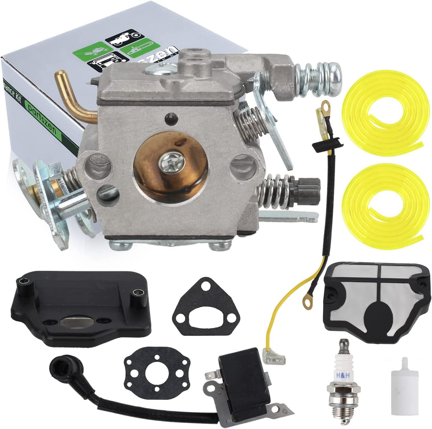 Amazon.com: Husqvarna 530071987 Chainsaw Carburetor (replaces 530035482 ...