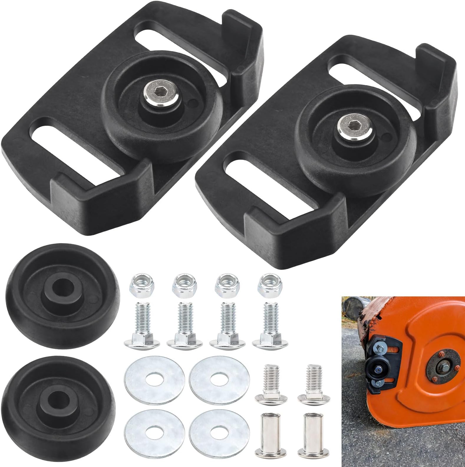 Amazon.com : Toro Poly Skid Shoe Kit for Toro 2-Stage Snow Blowers ...
