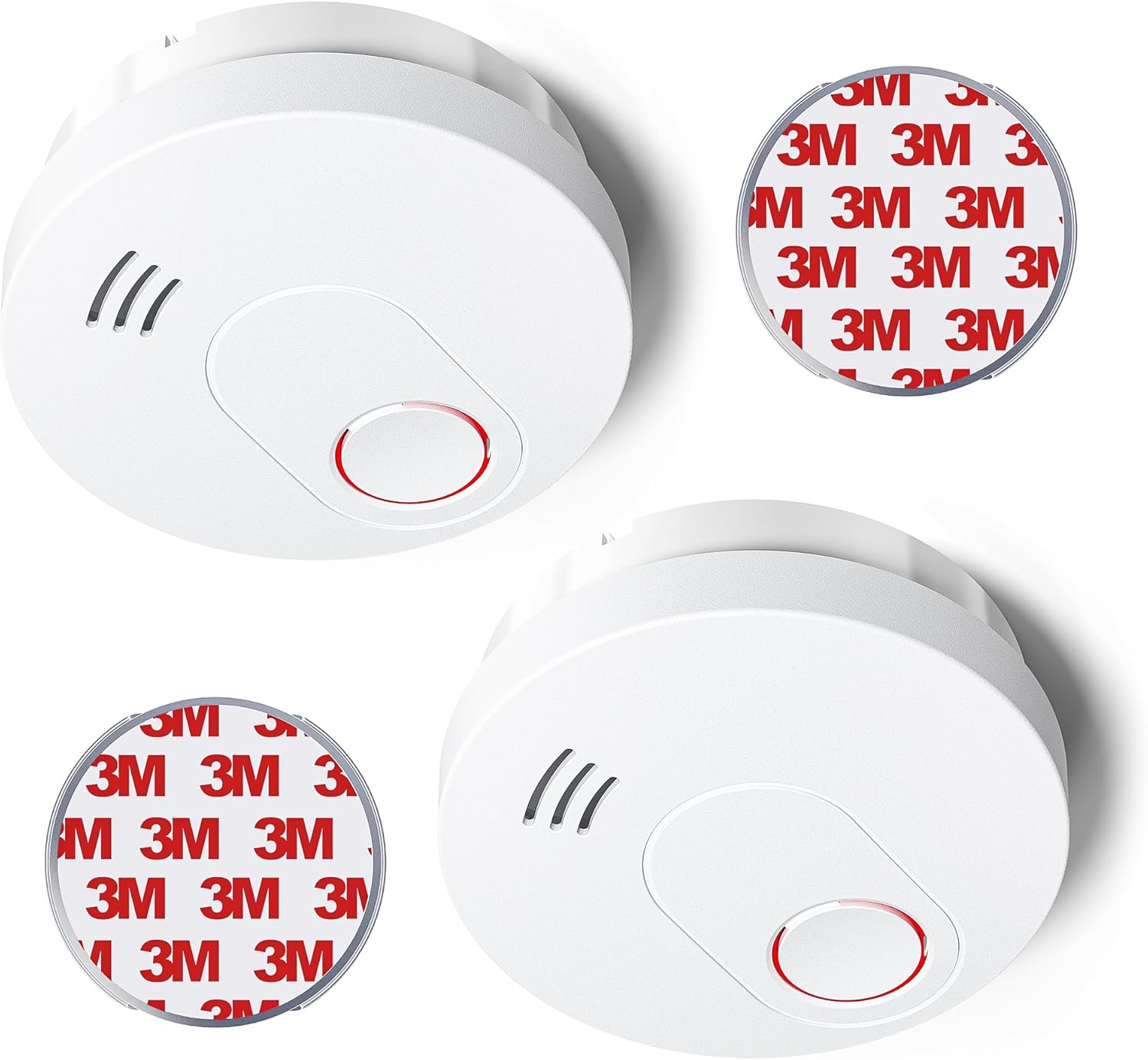 SITERLINK Smoke Detector, 10-Year Smoke Alarm with Photoelectric Sensor ...