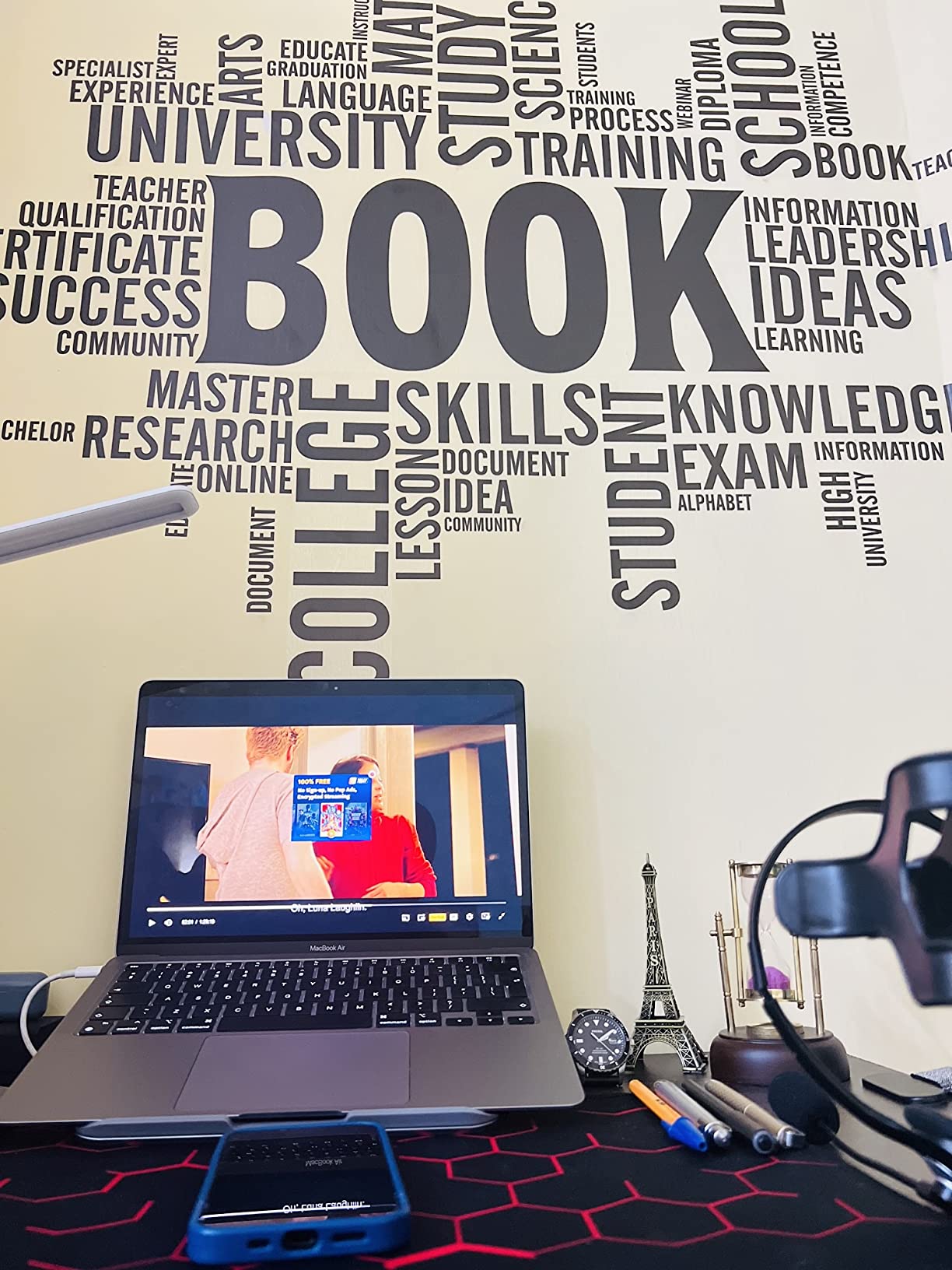 StickMe Motivational Wall Sticker |Reading Books Knowledge Typography ...