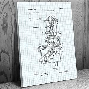 Amazon.com: Scanning Electron Microscope Canvas Print, Science Teacher ...