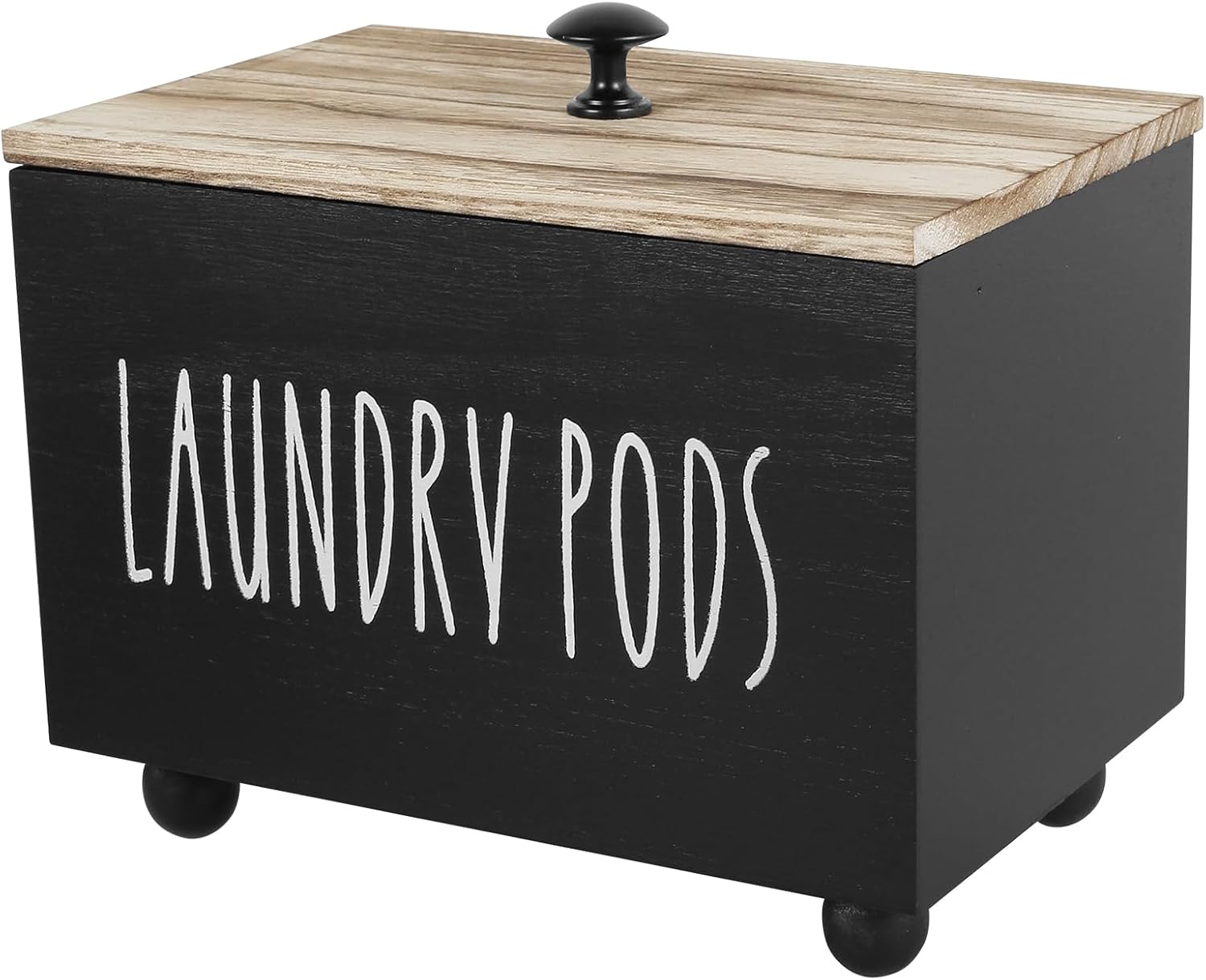 Amazon.com: Laundry Pods Container, Farmhouse Laundry Pod Holder, Dryer ...