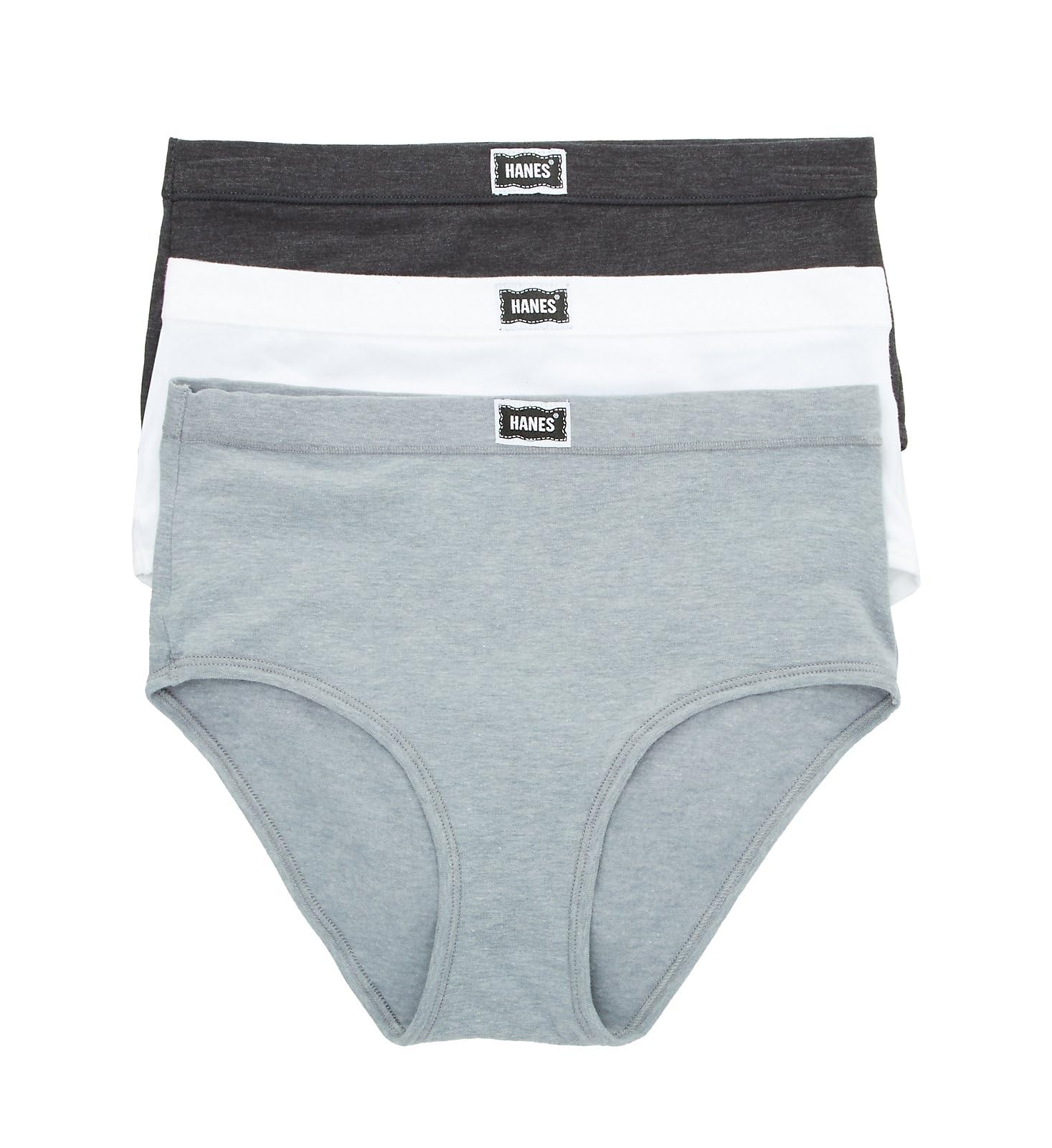 Hanes Women's Ultimate Originals Vintage Brief Panty - 3 Pack, 45VOBF ...