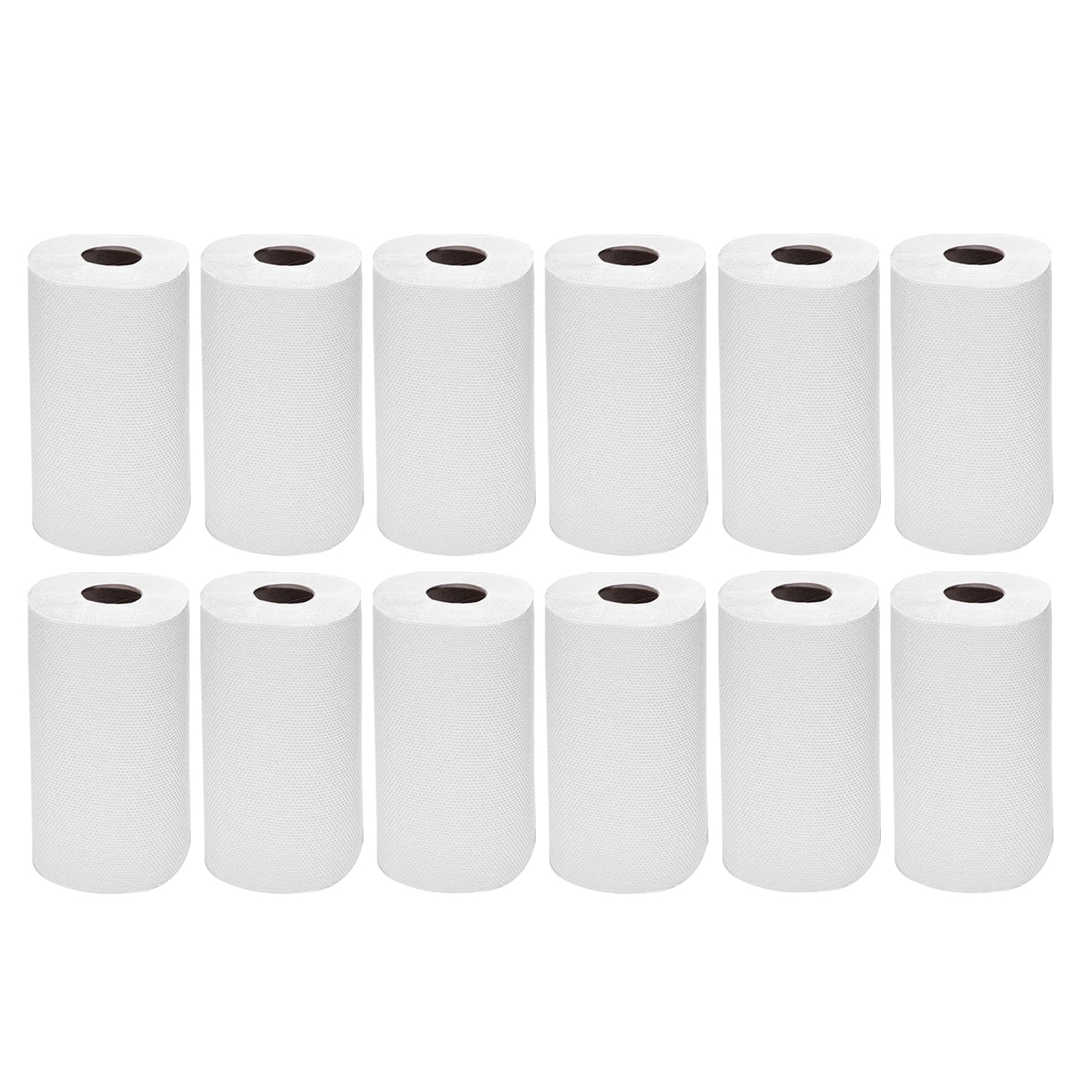 Pack of 12 - Kitchen Rolls, 2 PLY Centrefeed Kitchen Towels, Embossed ...