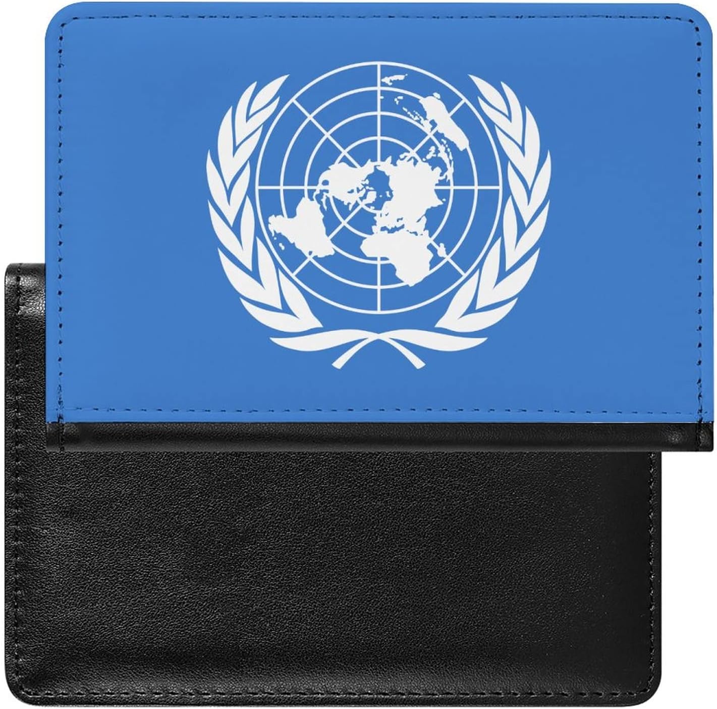 Amazon.com | Calculay United Nations Flag Passport Protector-Travel ...