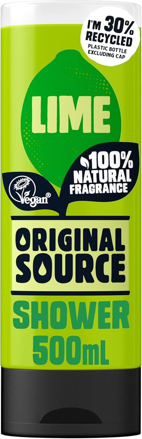 Original Source Lime Shower Gel Body Wash Shower Gel 500ml : Amazon.com ...