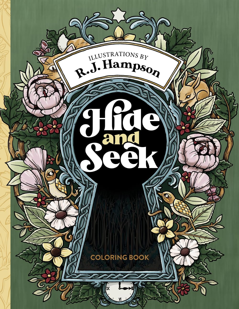 Hide And Seek Coloring Book (R.J. Hampson Coloring Books): Hampson, R.J ...
