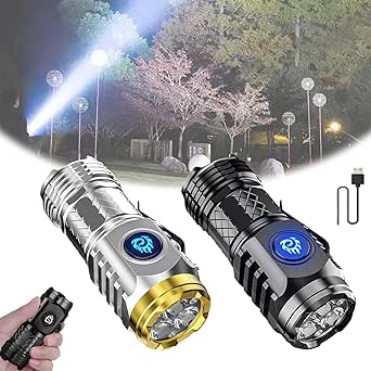 GERRIT LED Flashlight 2 Pack,German Three-Eyed Monster Mini Flash ...