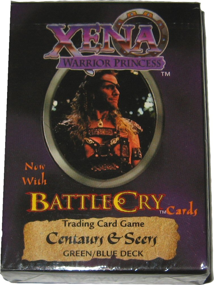 Amazon.com: Xena Warrior Princess TCG Centaurs and Seers Green/Blue ...