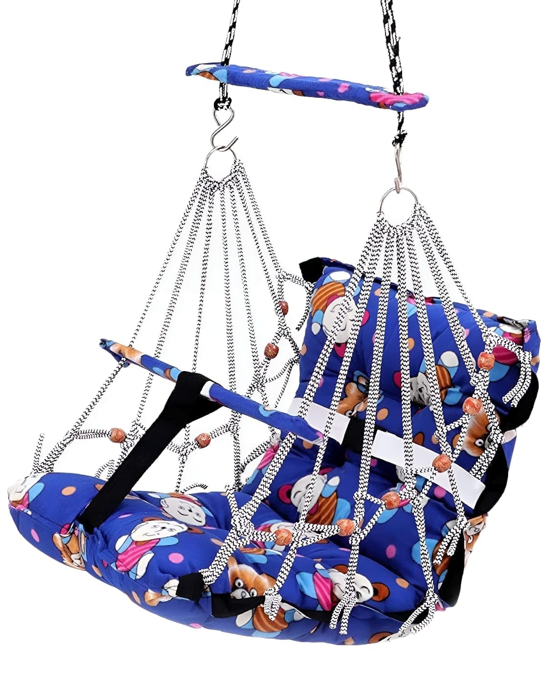 New Baby Swing Jhula for Baby Cotton Velvet Jhula for Kids 0 to 5 Years ...