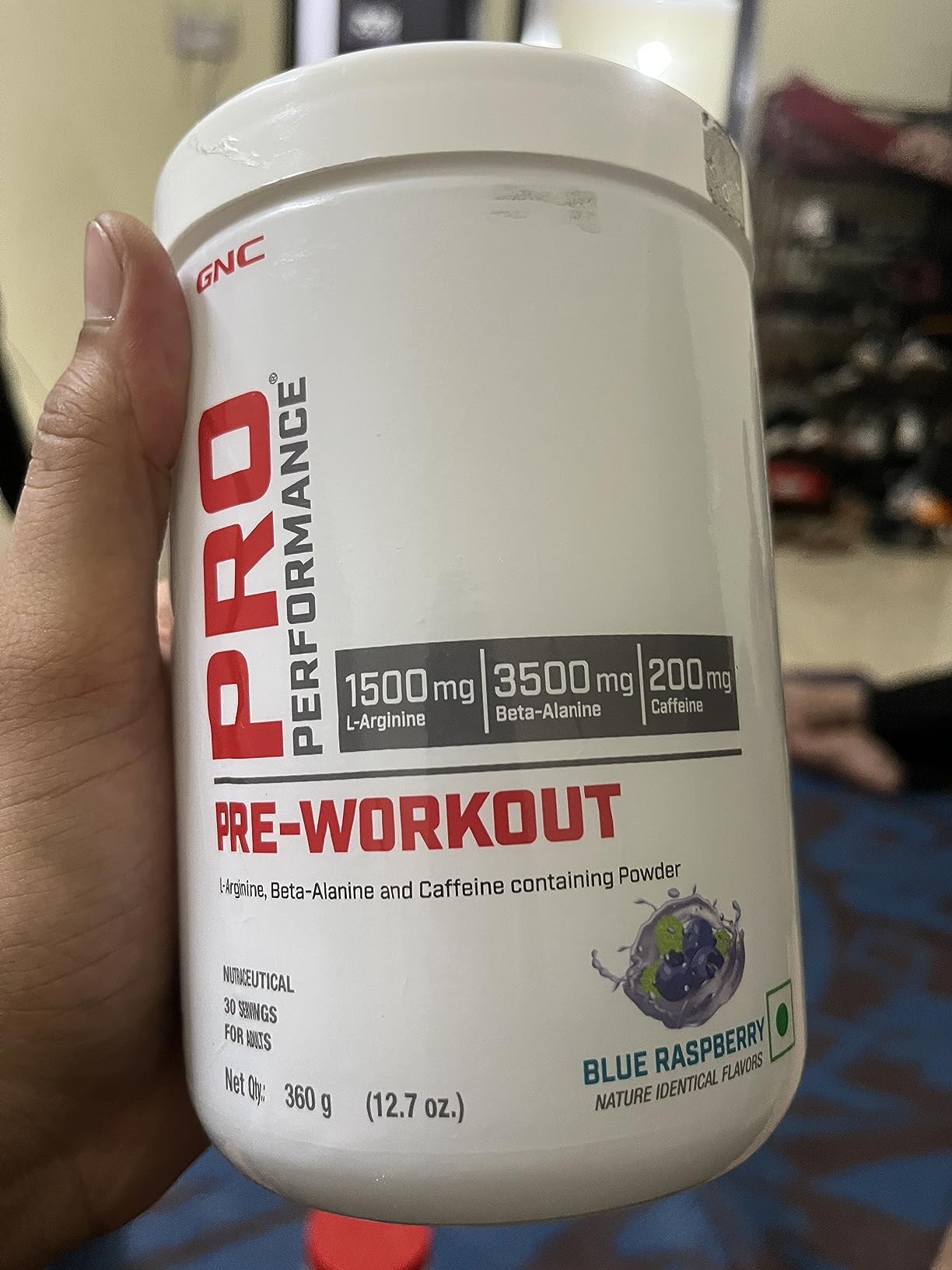 GNC Pro Performance Pre-Workout | 360 gm | 30 Servings | Boosts Energy ...
