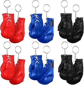 Amazon.com: Syhood 12 Pcs Mini Boxing Glove Keychain Boxing Shorts Key ...