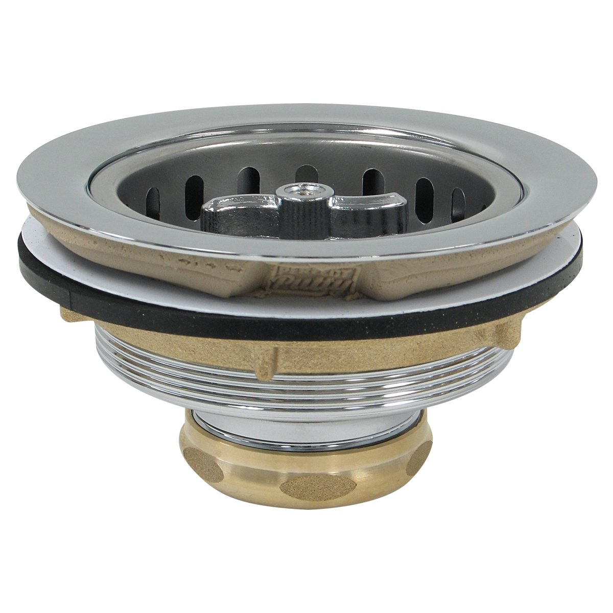 Perfect Putty 59-3220 Kitchen Sink Basket Strainer Assembly with Putty ...
