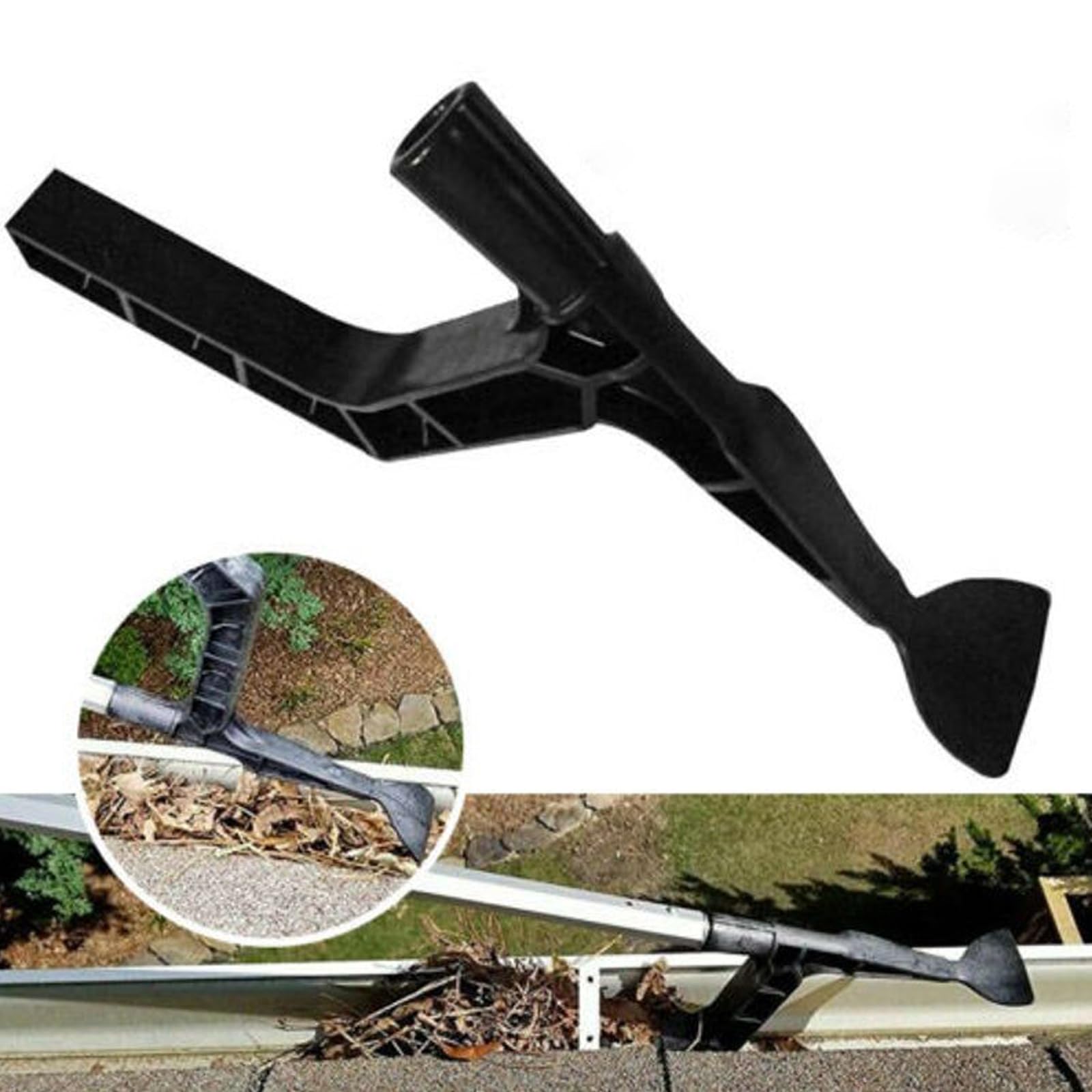 Snapklik.com : HOZEON 2 Pack Gutter Tool, Gutter Cleaning Spoon And Scoop