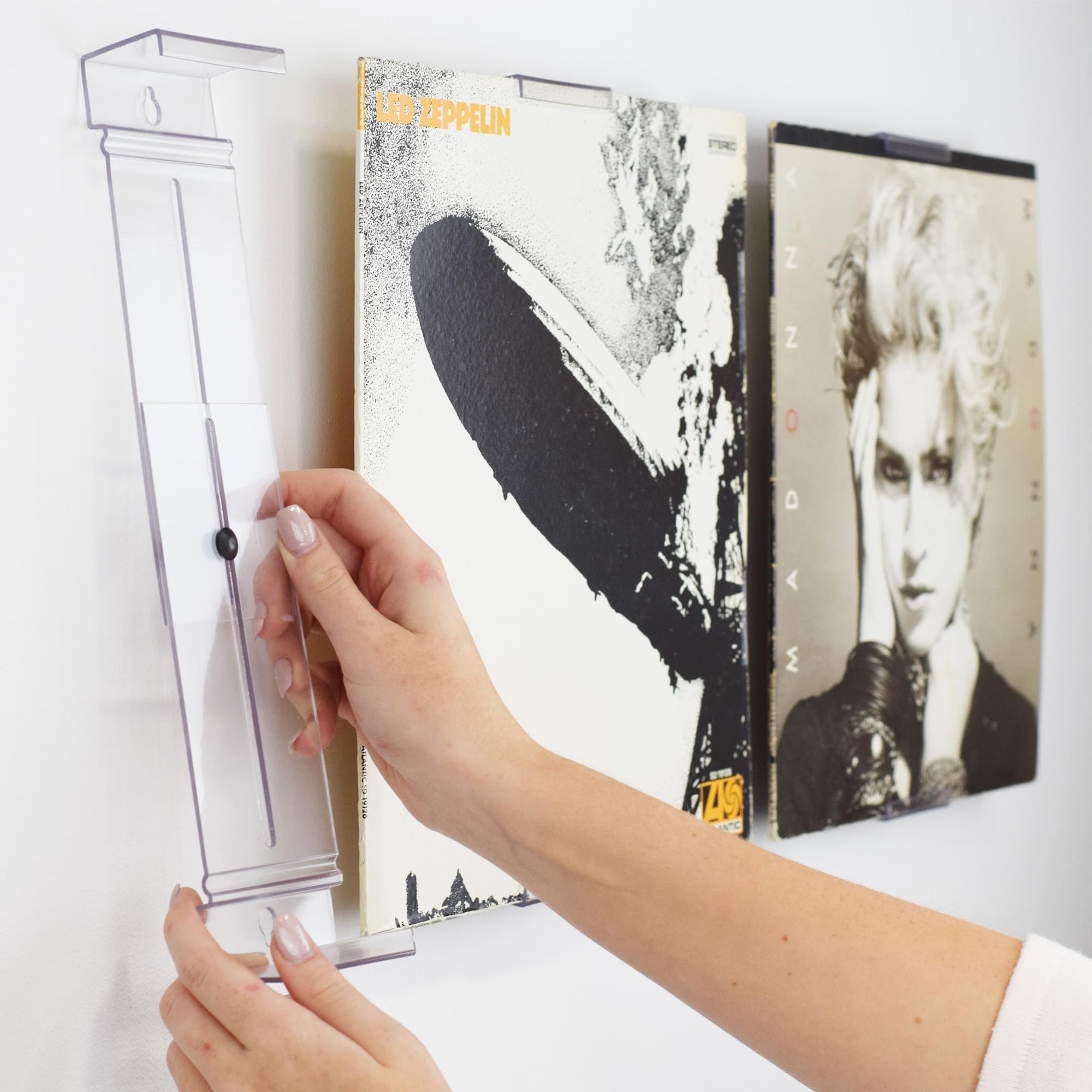 Amazon.com : Antilope Double LPs Vinyl Record Wall Mount Display Holder ...