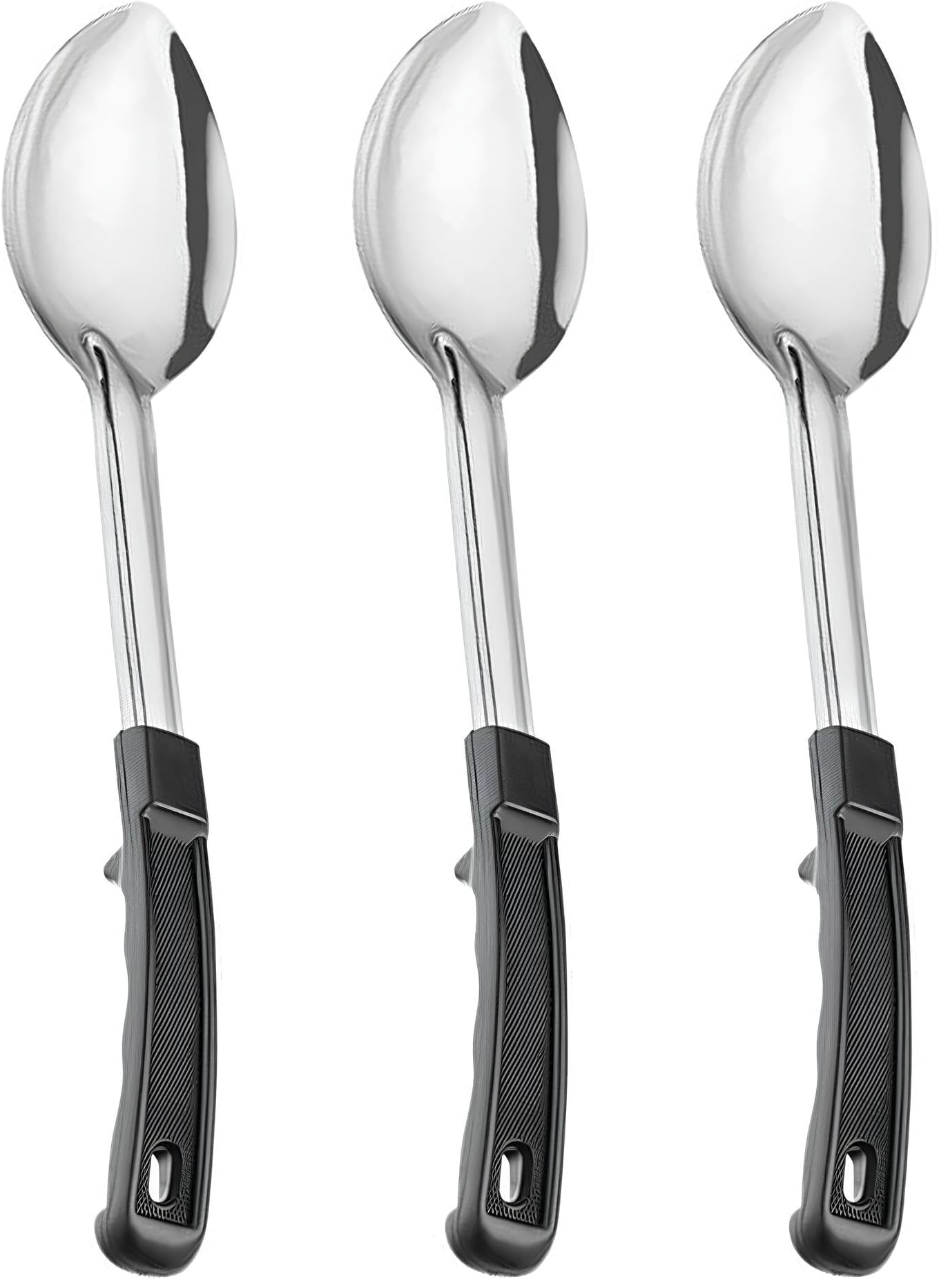 Amazon.com: 3 Pcs Large Serving Spoons for Buffet, Stainless Steel ...