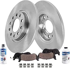 Amazon.com: Detroit Axle - Rear Brake Kit for 15-17 Chrysler 200, 14-22 Jeep Cherokee, 10.95 ...