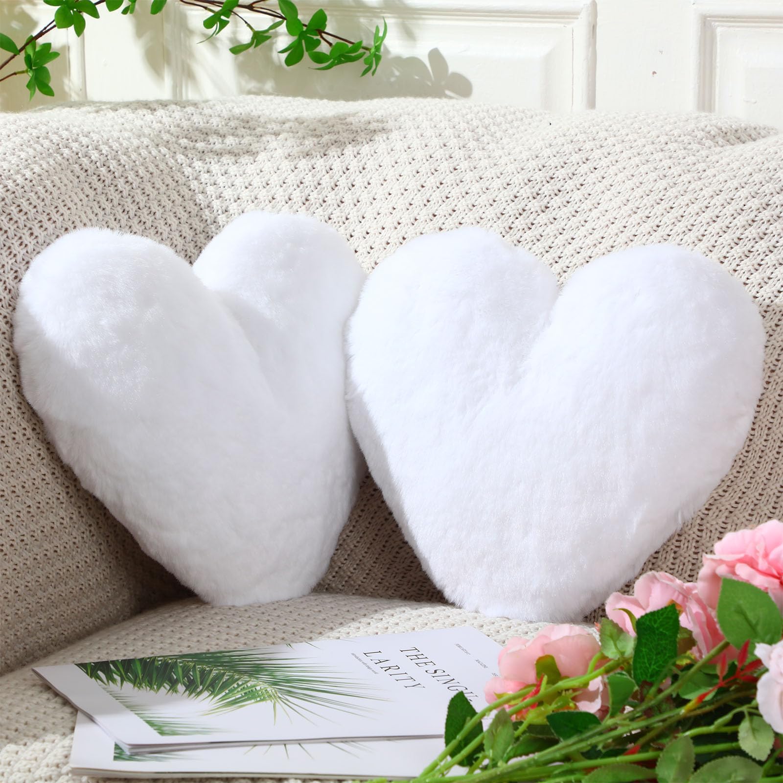Amazon.com: Heart Shaped Pillow Insert, Heart Pillow Core for Heart ...