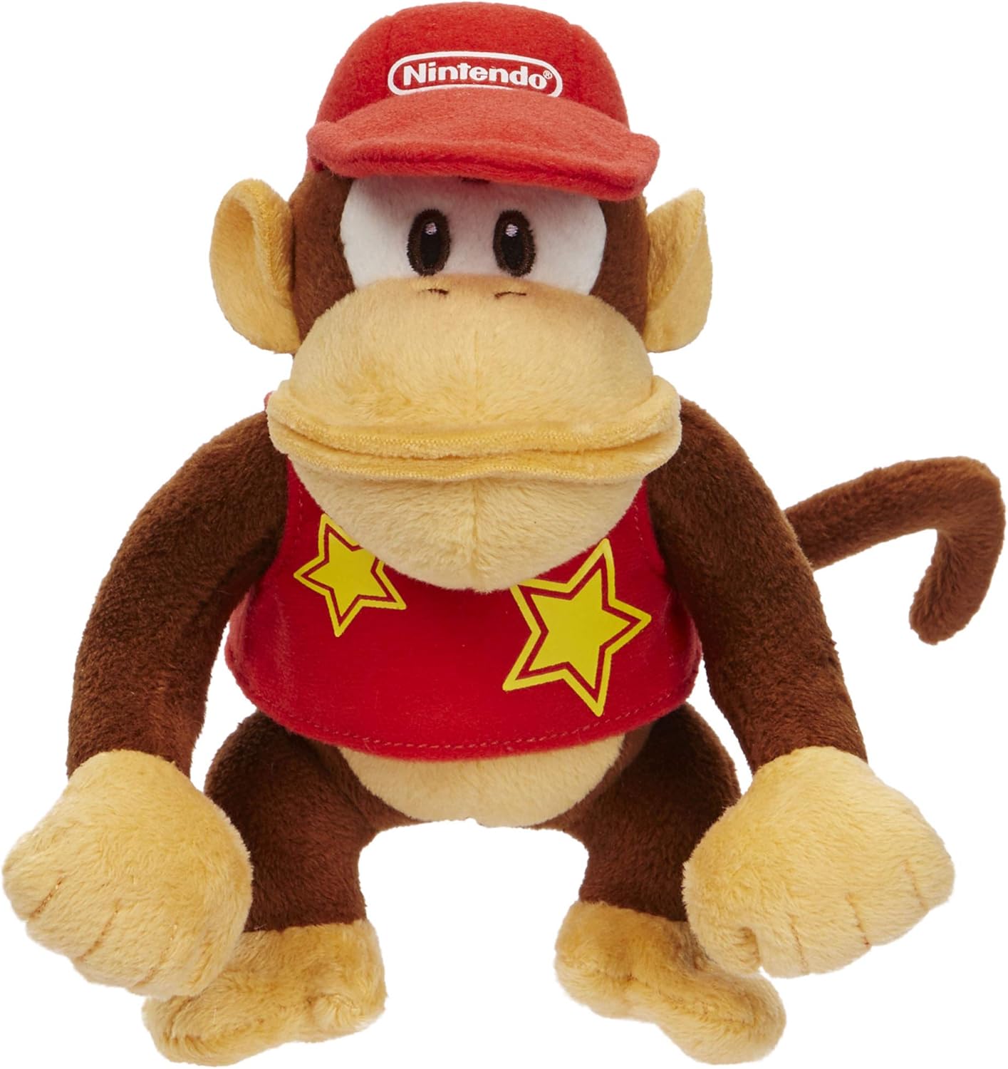 Amazon.com: World of Nintendo 88807 Diddy Kong Mario Bros U Plush ...