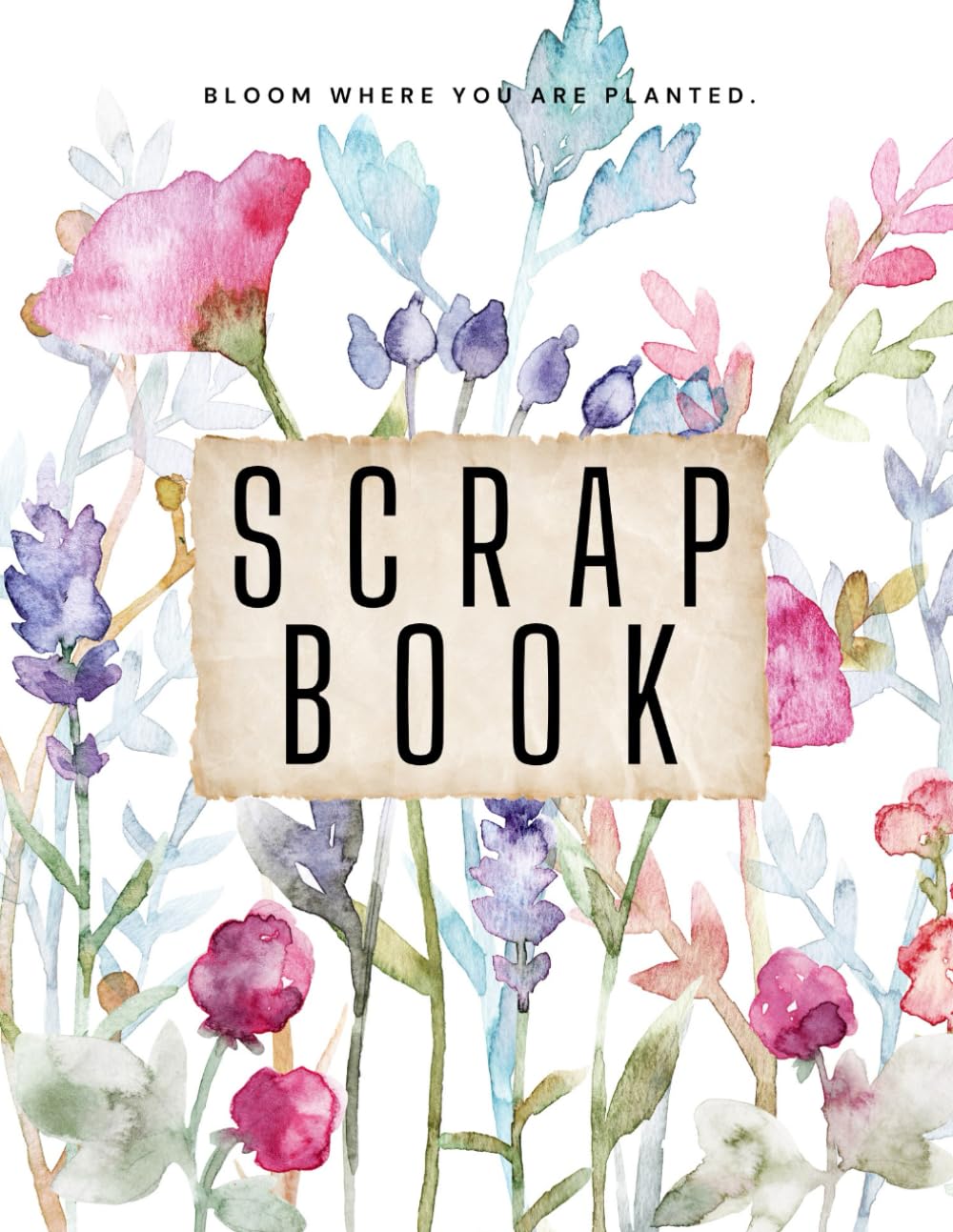 Amazon.com: Bloom Where You Are Planted | 75 Page Scrapbook: Hassaninia, Ethan: Books