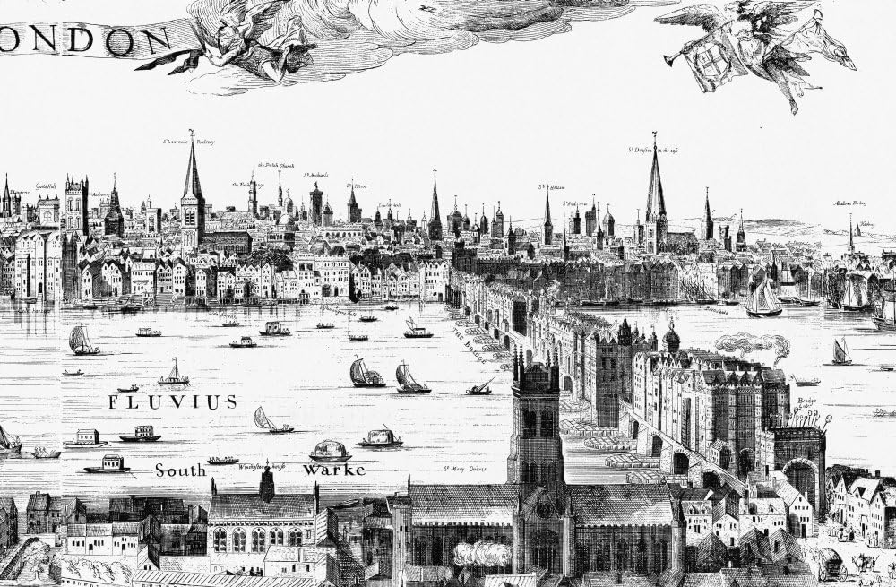 Amazon.co.jp: Visscher London 1616 Ndetail From Claes Jansz VisscherS ...