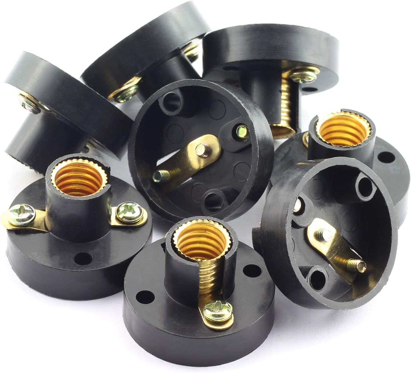 Magic&shell 8pcs E10 Mini Bulb Holder DIY Physical Circuit Electrical ...