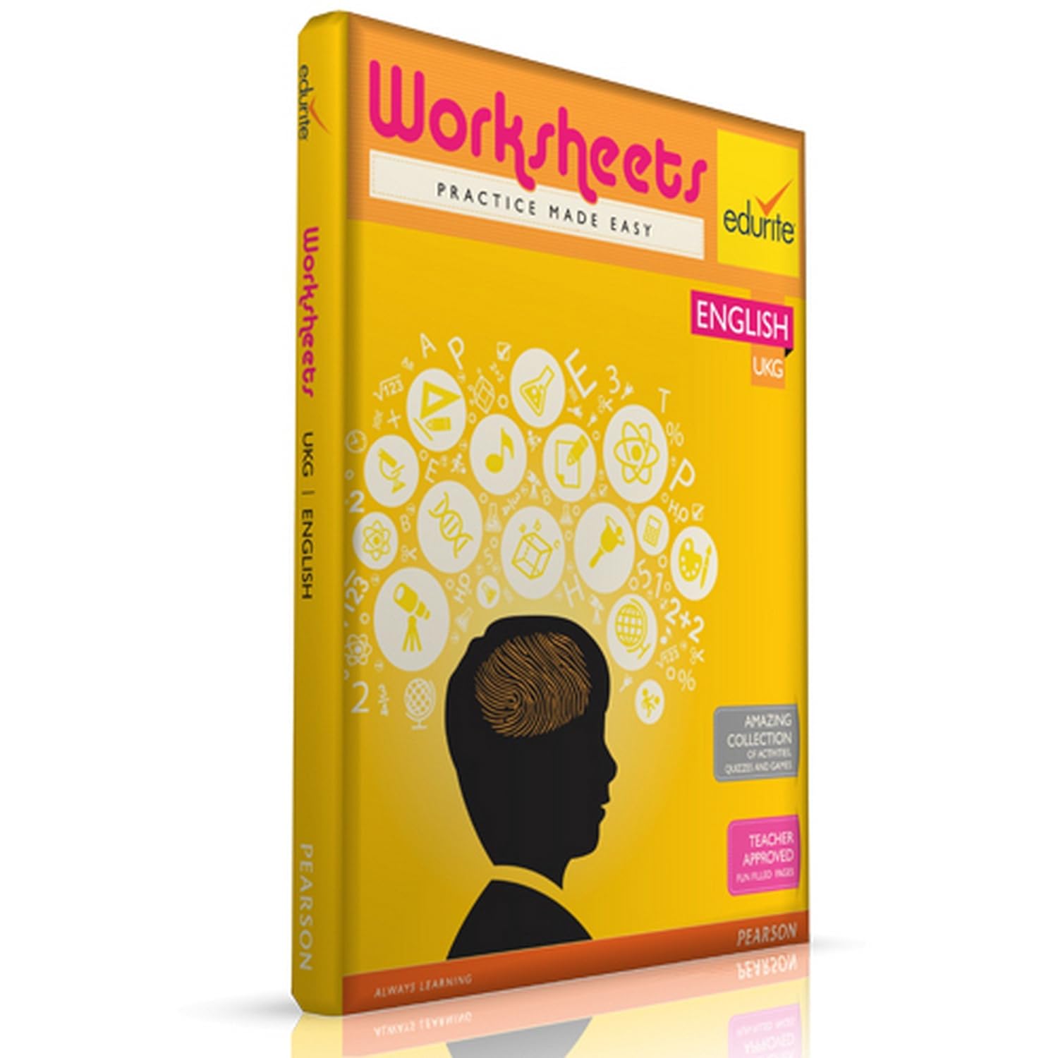 Edurite's Worksheets of English for KG2 : Pearson Education: Amazon.in ...