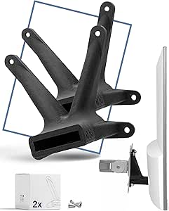 3IDEE VESA Adapter Pack Compatible with HP Monitors (22f, 22es, 22ea ...