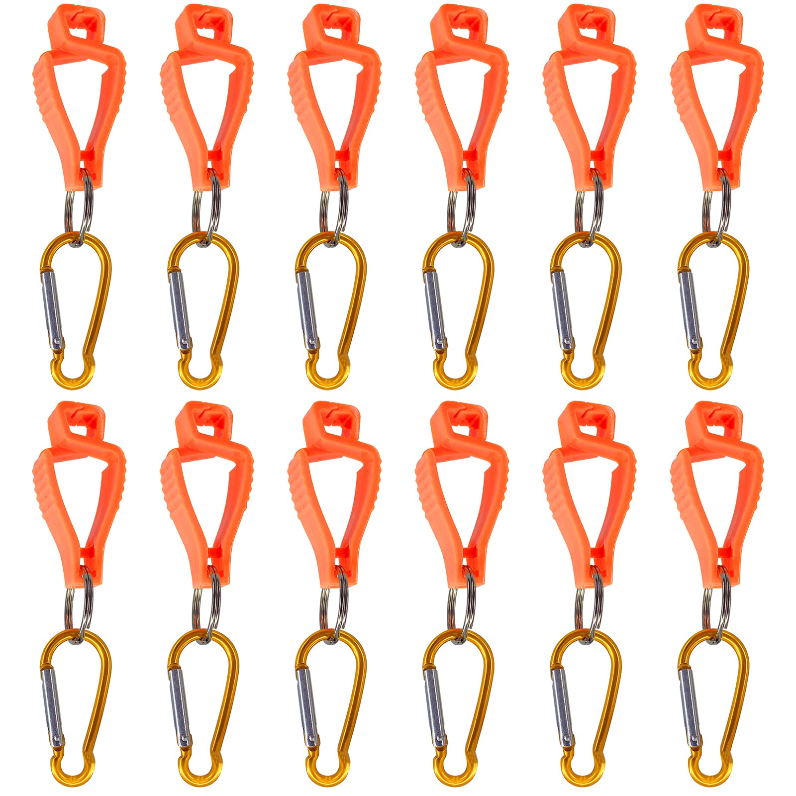 Amazon.com: WerkWeit 12 Pack Glove Clips Glove Grabber Clip Holder Work ...