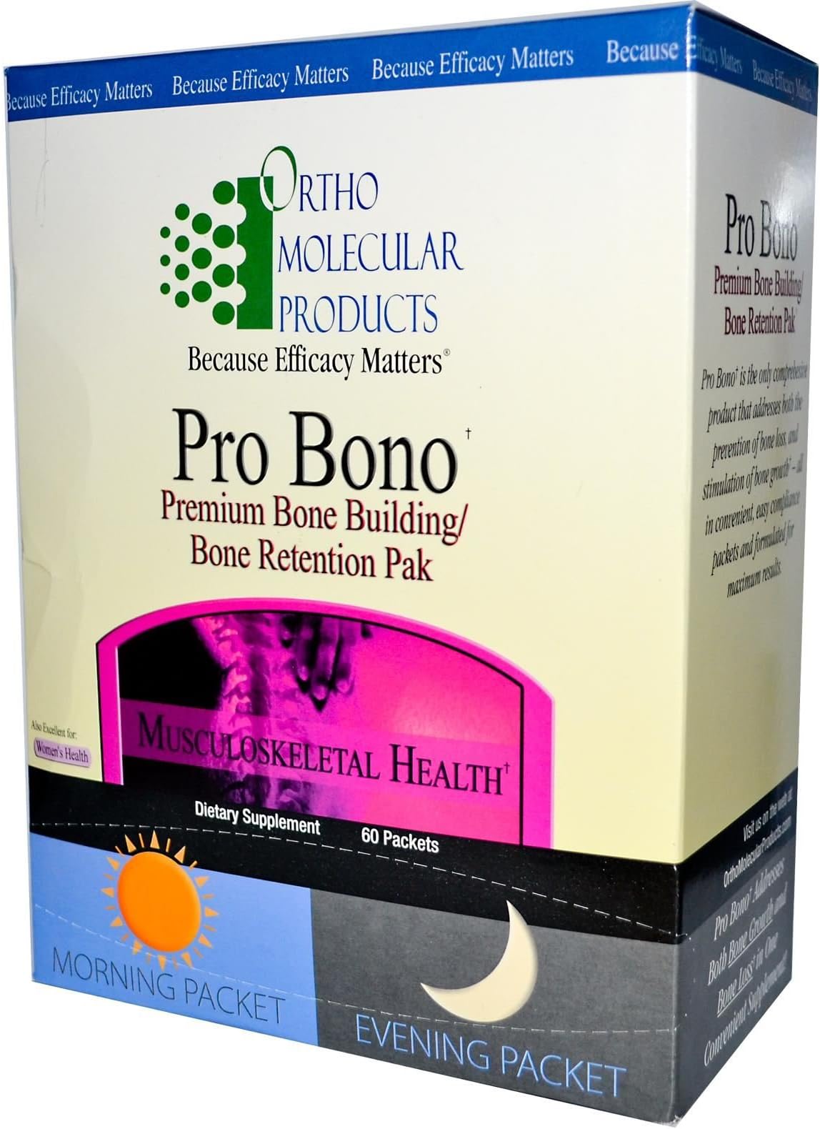 Amazon.com: Ortho Molecular - Alpha Base Premier Packs - 60 CT : Health ...