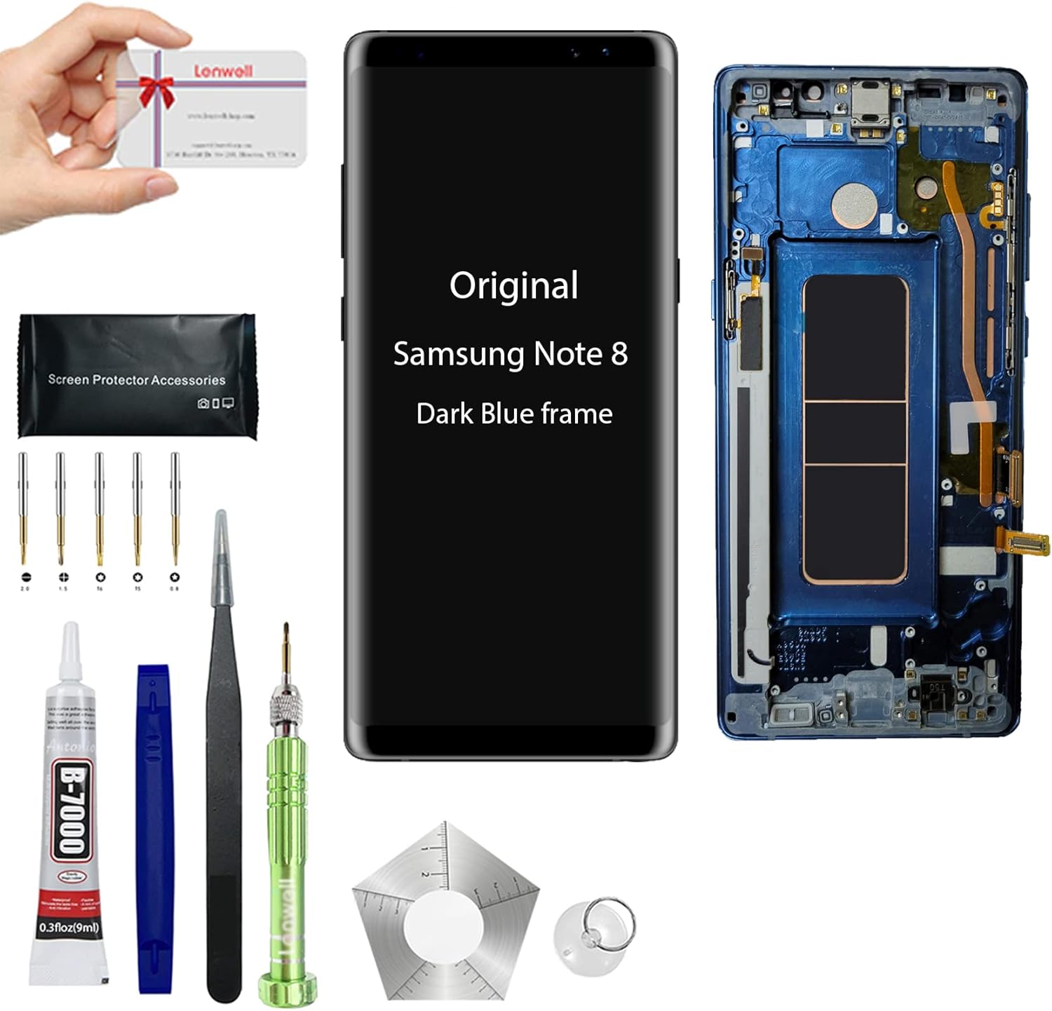 Amazon.com: Samsung Galaxy Note 8 True Original OEM Display Digitizer ...
