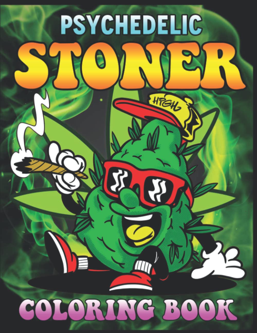 Buy Psychedelic Stoner Coloring Book: Trippy Psychedelic Art Coloring ...