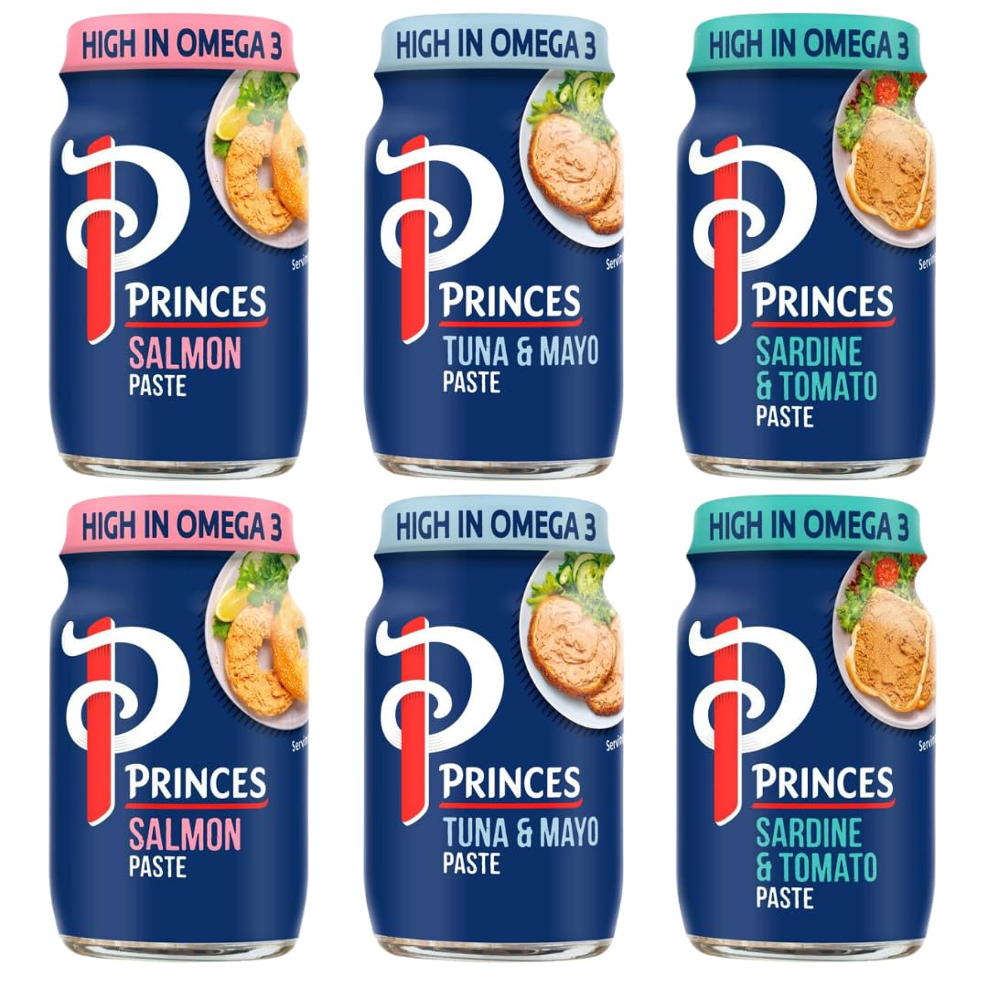 Sandwich Spread Fish Selection Bundle with Salmon Paste 75g x2, Sardine ...