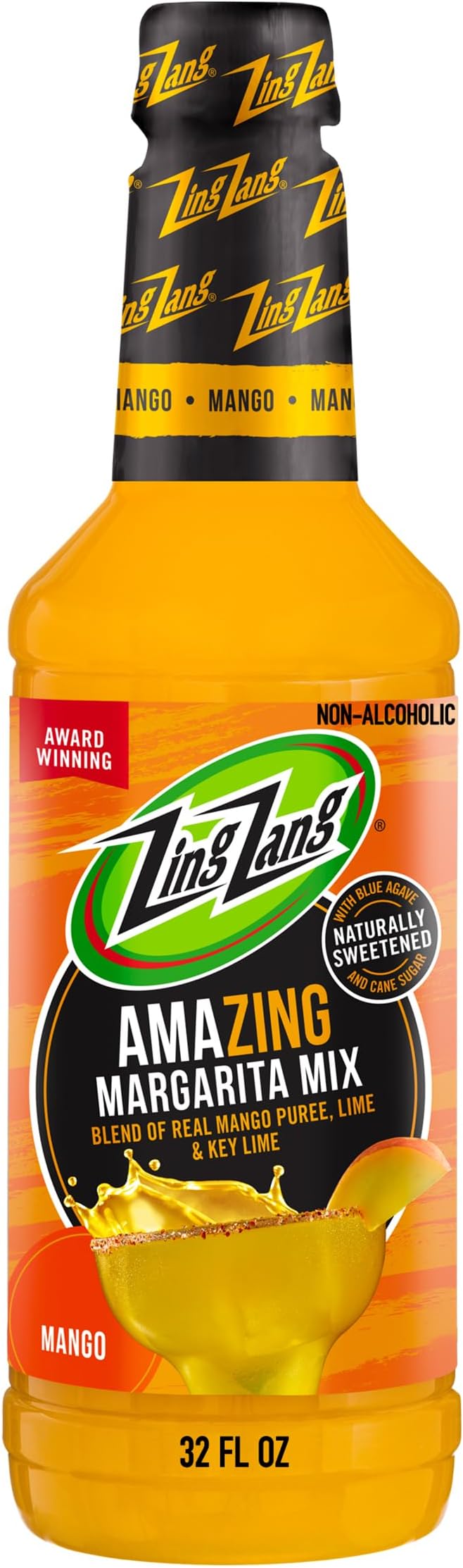 Amazon.com : Zing Zang Michelada Mix, Non-Alcoholic Cocktail Mixer, 32 ...