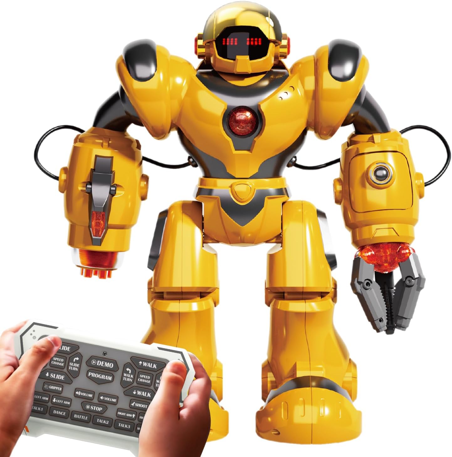 Amazon.com: BEZGAR Robot Toys for Kids 3-12 Years Old - Big RC Robot ...