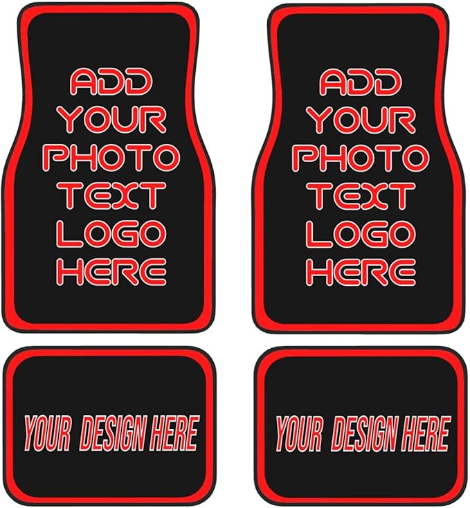 Amazon.com: Personalized Design Car Floor Mats Custom Car Floor Mats ...