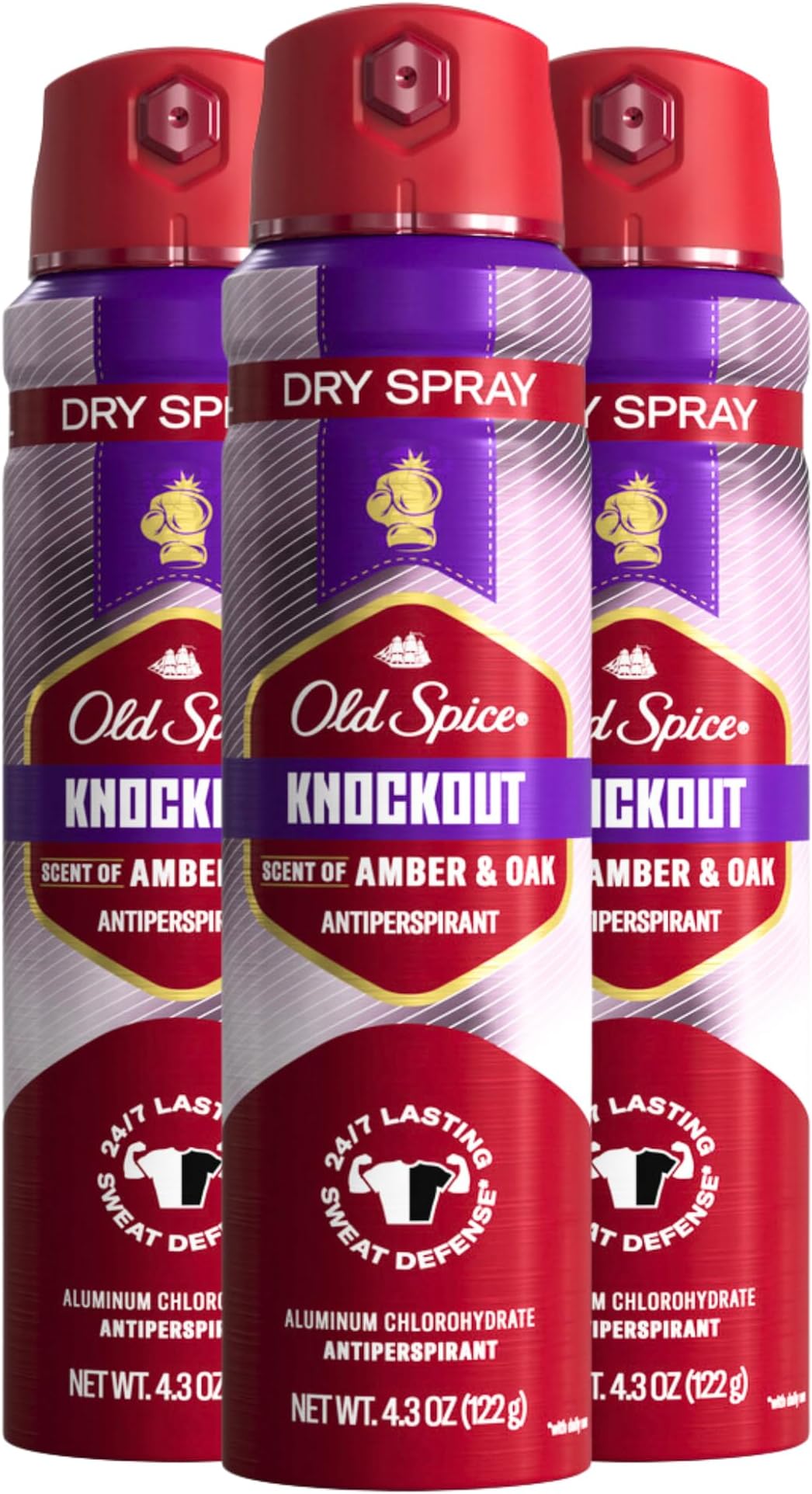Amazon.com : Old Spice Men's Antiperspirant & Deodorant Invisible Dry ...