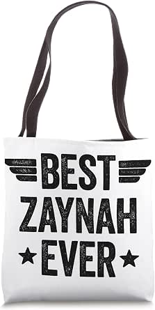 Amazon.com: Best Zaynah Ever Tote Bag : Clothing, Shoes & Jewelry