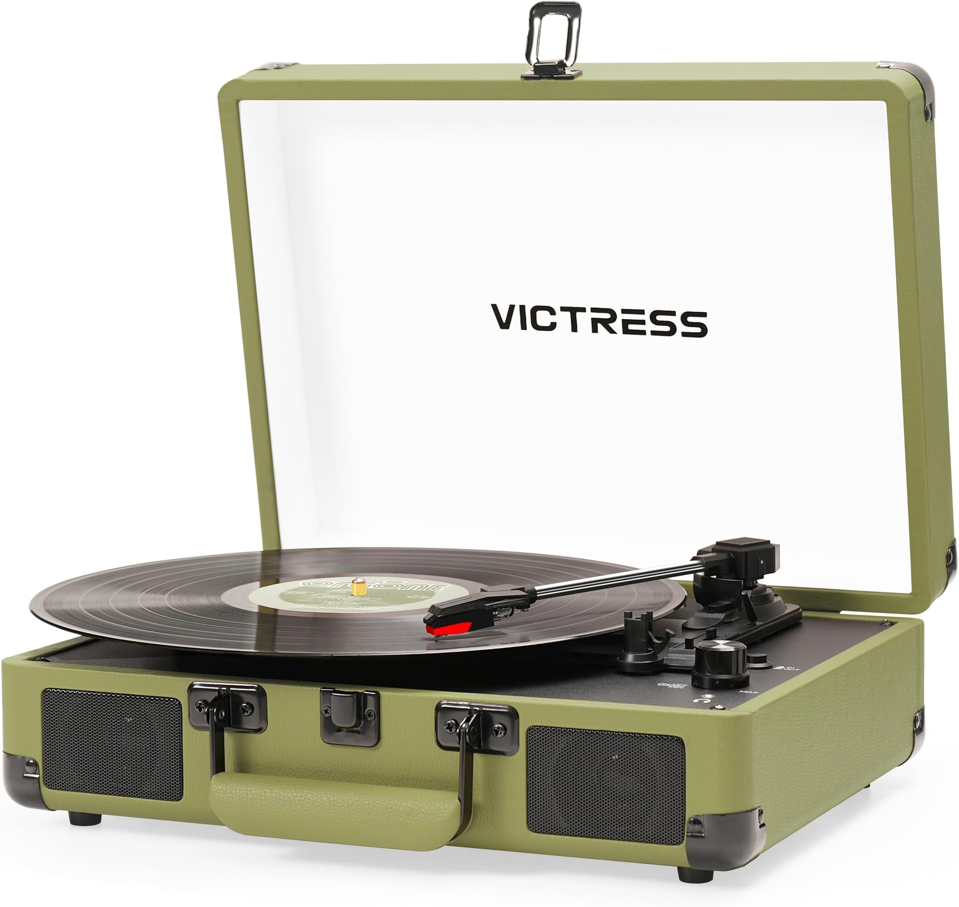Amazon.com: Vinyl Record Player Vintage Wireless Bluetooth Record ...