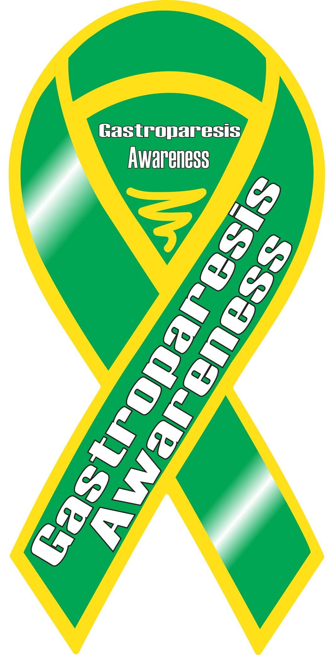 Amazon.com: Gastroparesis Awareness Ribbon Vinyl Decal - Choose Size ...