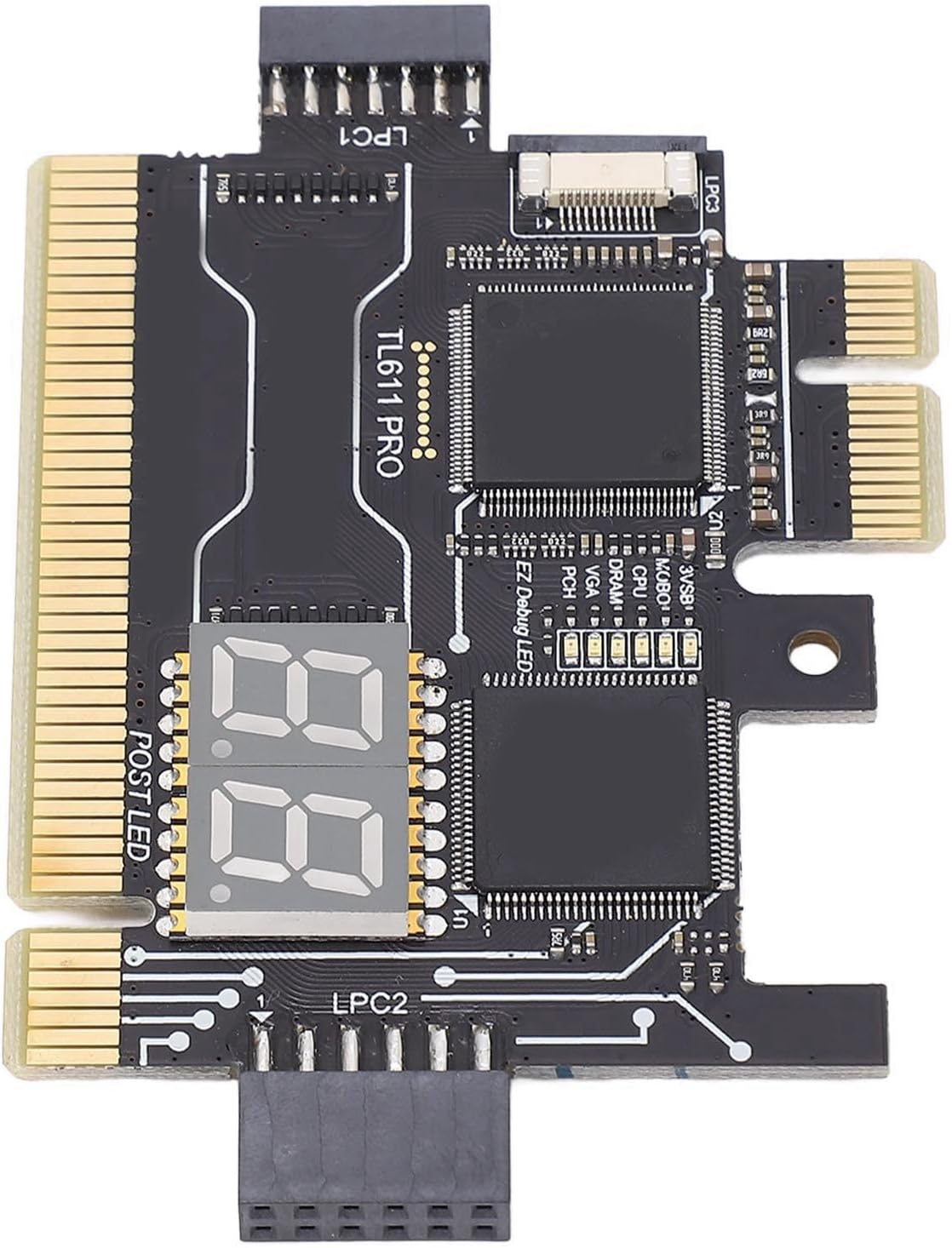 Amazon.com: LiebeWH TL611 Pro Mainboard Debug Card Support PCI E LPC ...