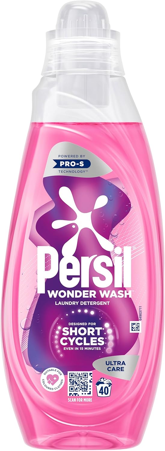 Persil Wonder Wash Ultra Care Bio Liquid Detergent Protects & Restores ...
