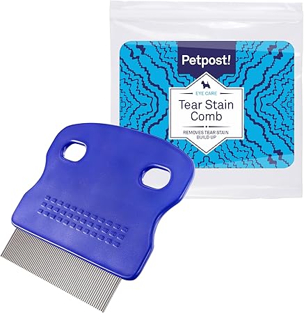Petpost | Tear Stain Remover Comb for Dogs - Extra Fine Tooth Rake ...