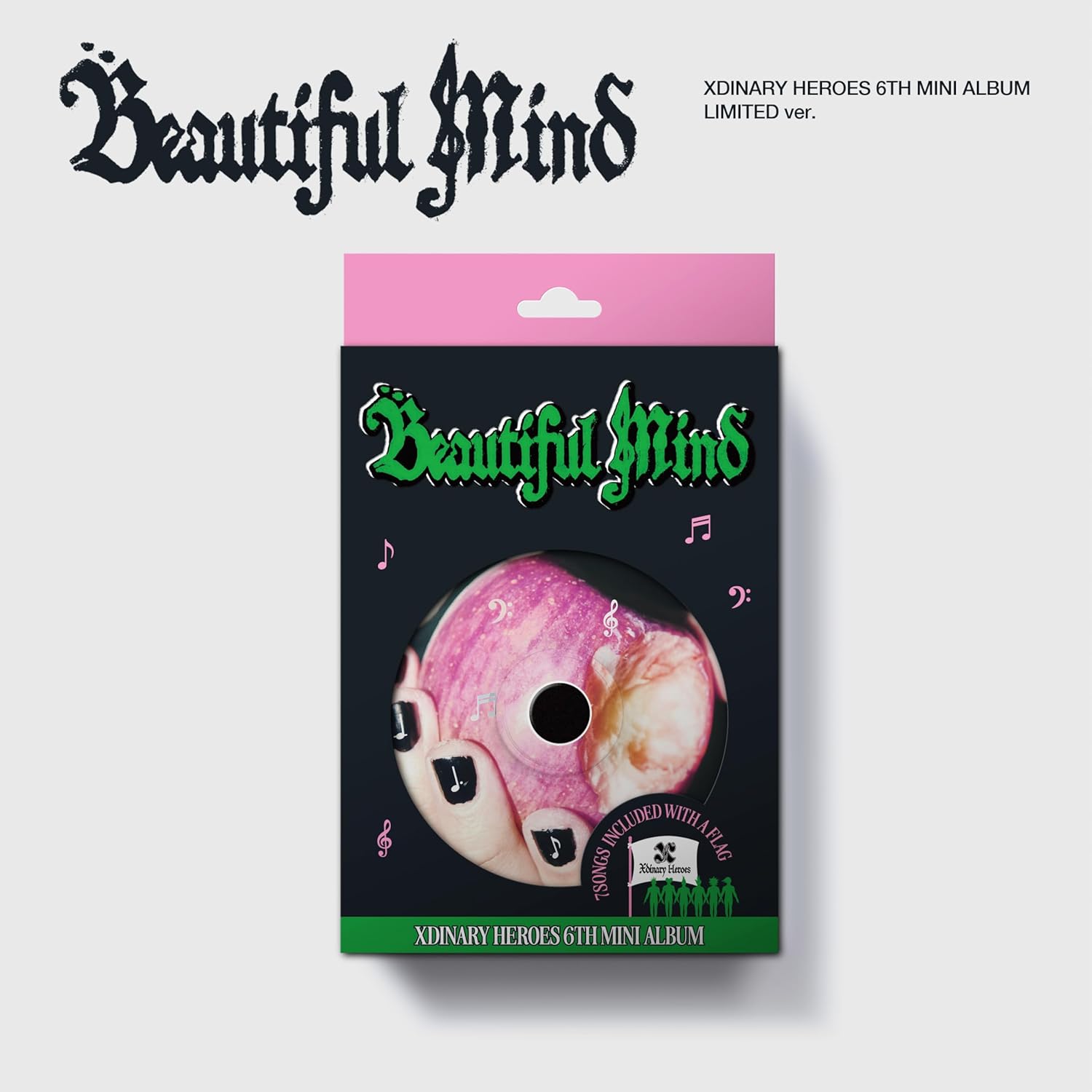Amazon.co.jp: 【初回限定特典】Xdinary Heroes 6th Mini Album Beautiful Mind ...
