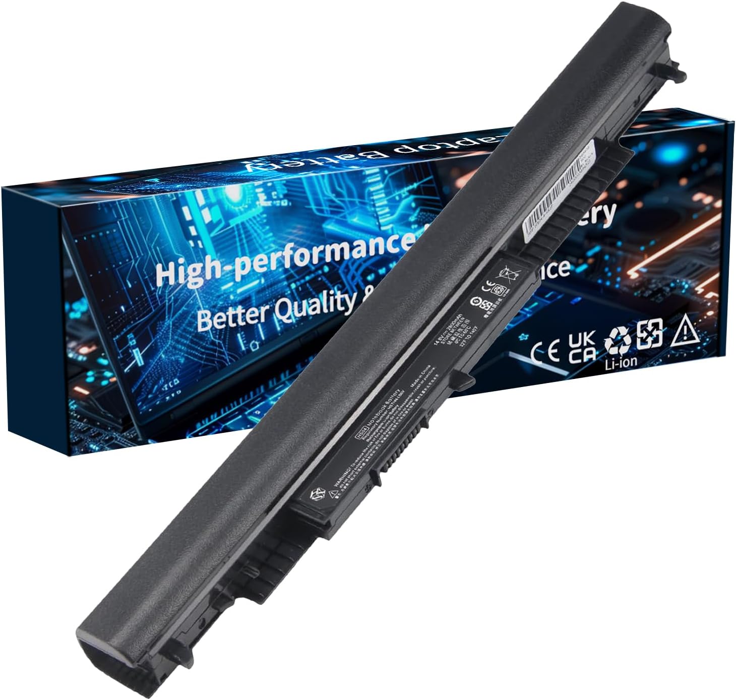 Amazon.com: 807956-001 HS03 HS04 Replacement Laptop Battery for HP ...