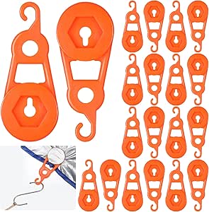 Amazon.com: Weysat 20 Pcs 4.13 Inch Movable Snap Tarp Clips Heavy Duty ...