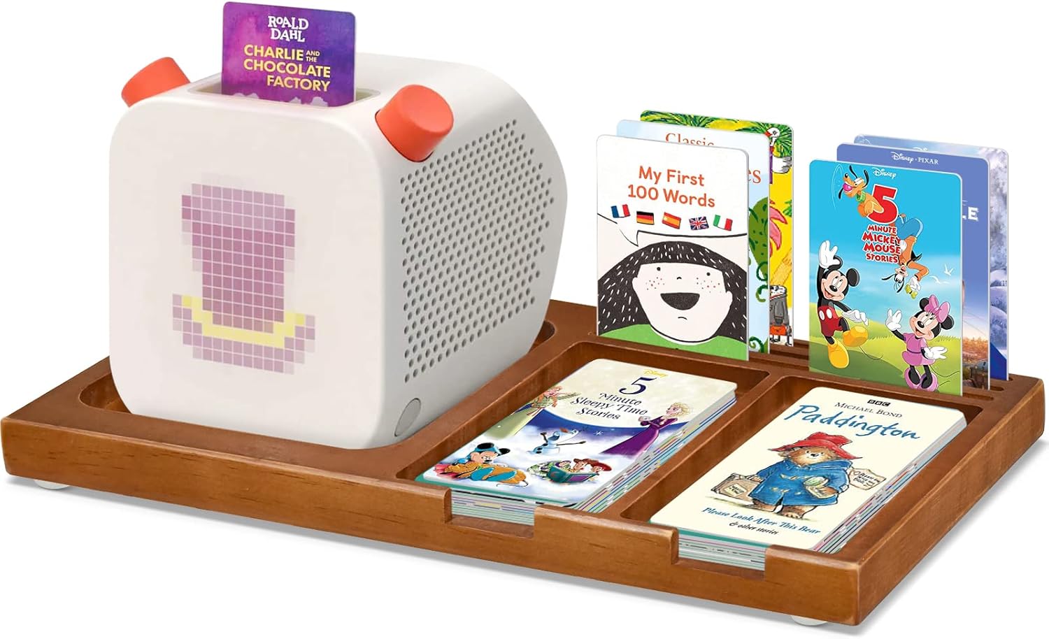 Amazon.com: Megsooul Yoto Card Holder Display Stand,Mini Music Player ...