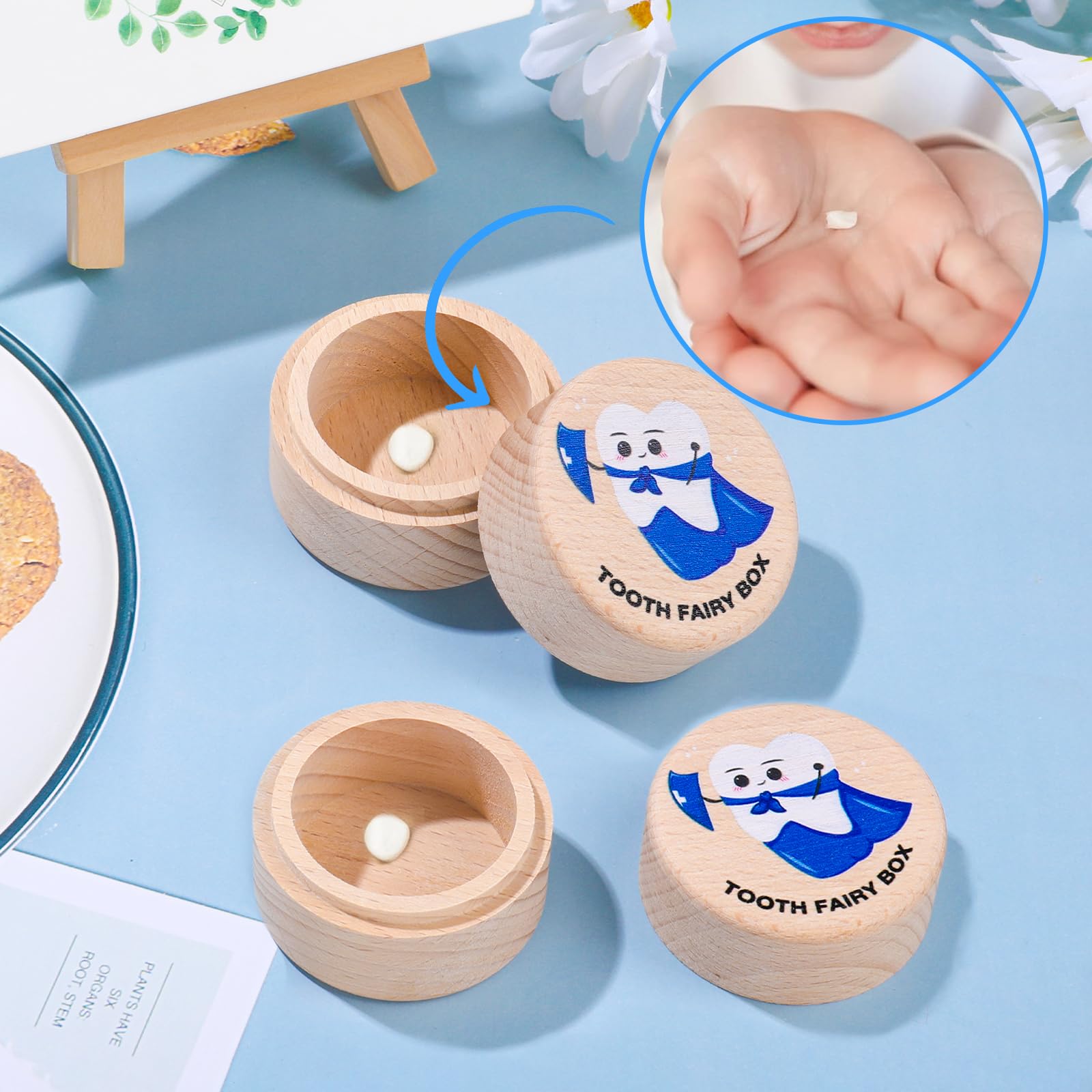 Snapklik.com : YASUOA Tooth Fairy BoxTrendy Baby Tooth HolderStylish ...