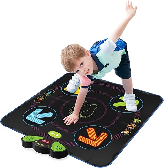 ZIPPY MAT Dance Mat, Kids Dancing Play Mat, Electronic Educational Toys ...